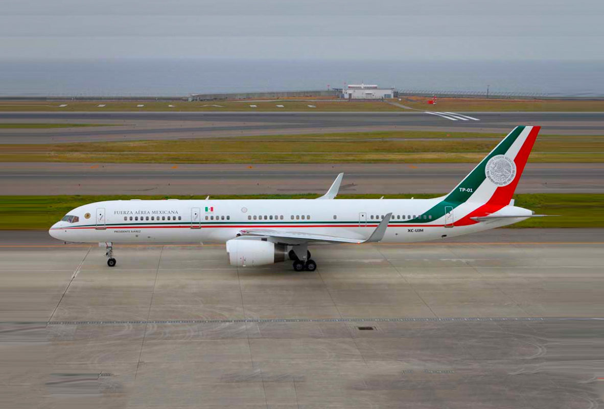 Aterriza el avión presidencial en la CDMX - Almomento | Noticias ...
