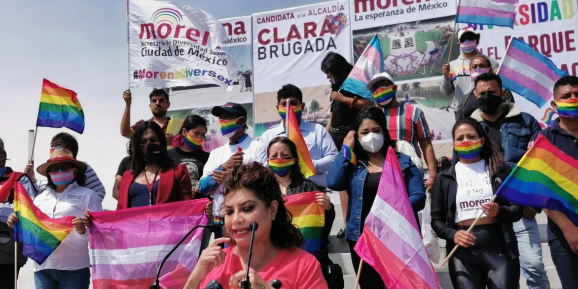 Clara Brugada Presenta Su Programa De Apoyo A La Comunidad Lgbtttiq