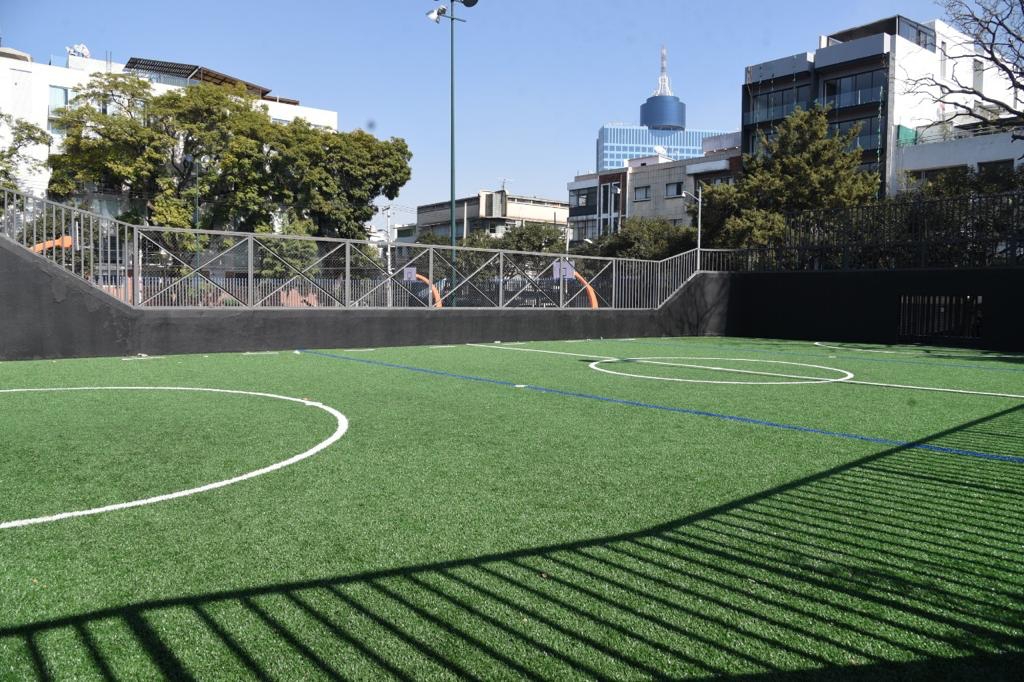 Reapertura Santiago Taboada canchas públicas de fútbol y básquetbol ...
