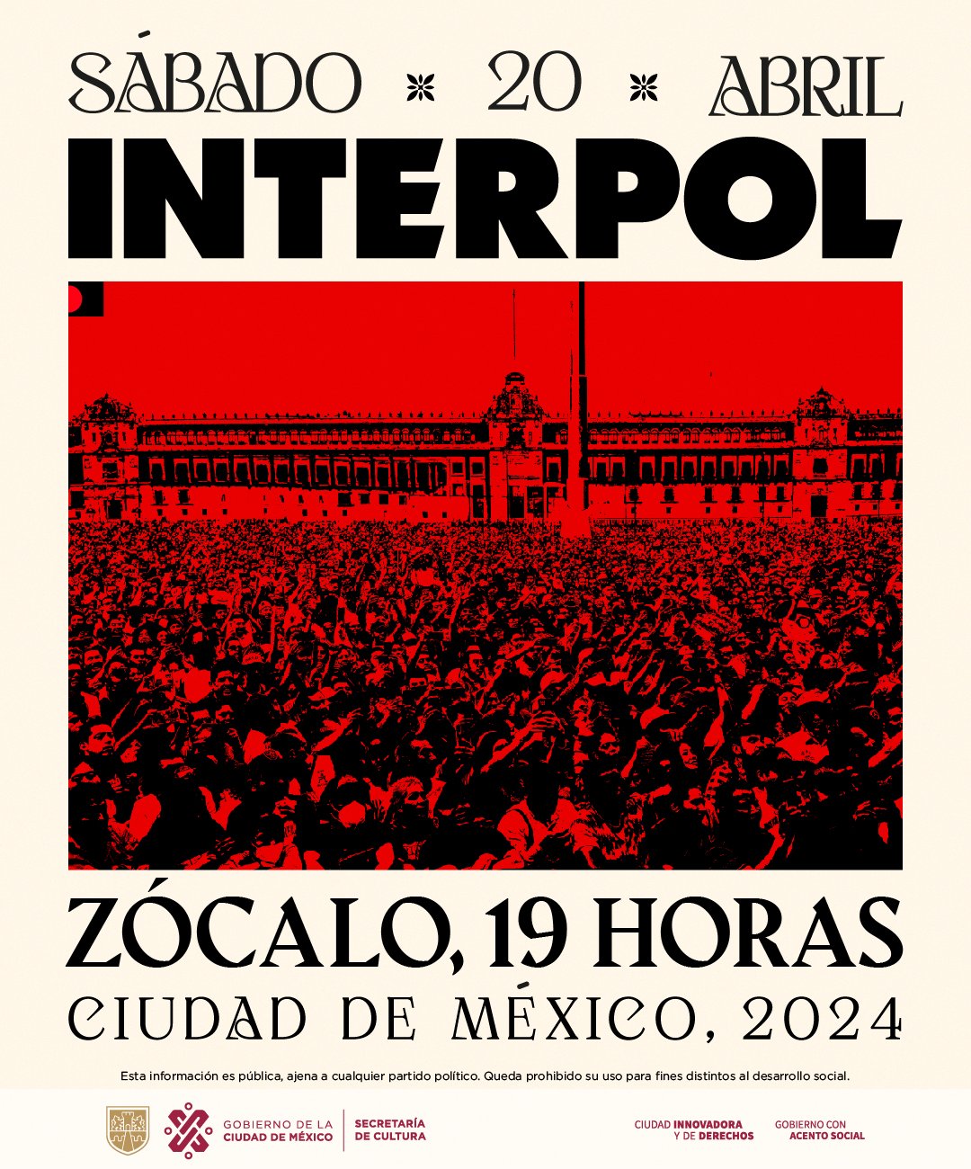 ¡Imperdible! Interpol llega al corazón de la Ciudad de México con ...