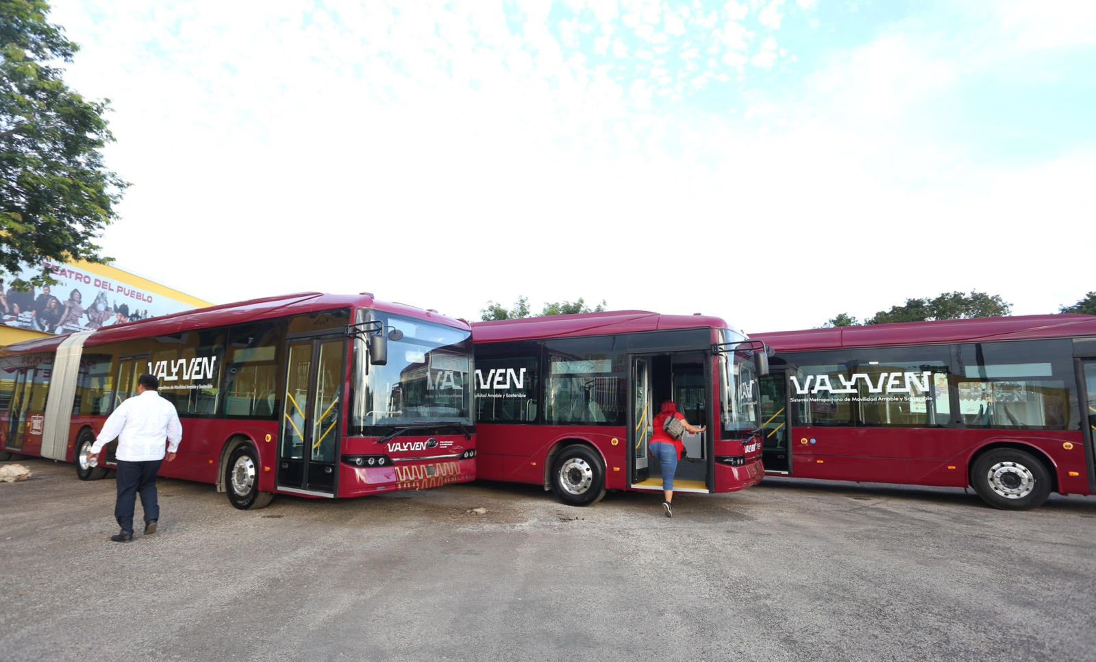 Inician operaciones los ‘Va y Ven‘ 100% eléctricos en Yucatán ...