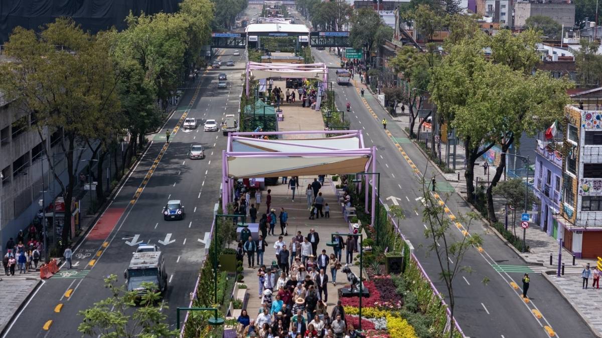 La Calzada de Tlalpan se transforma con el nuevo Jardín Flotante ...